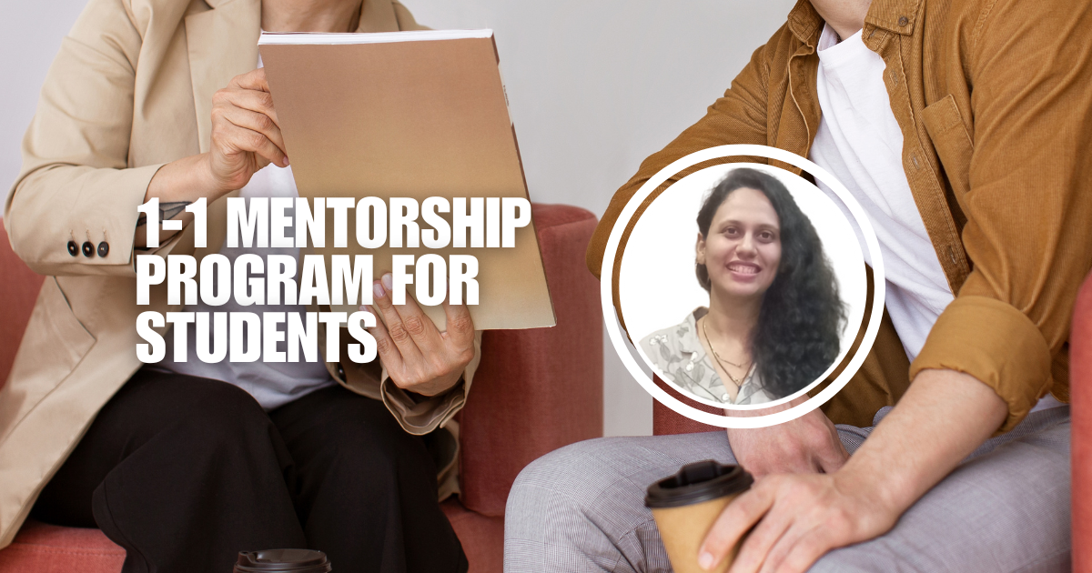 1 - 1 Mentorship Program for Students