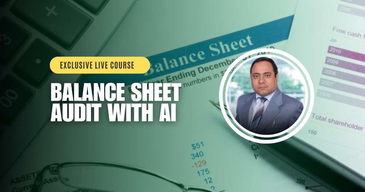 Balance Sheet Audit with AI