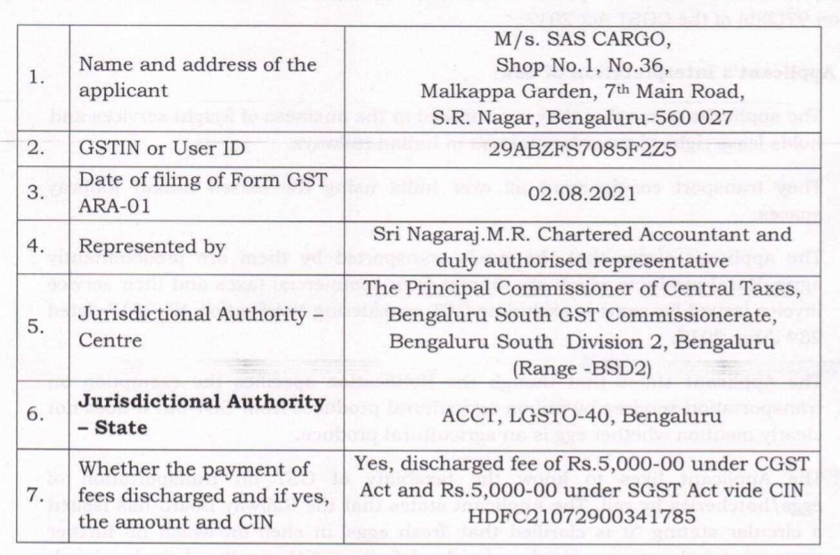 Applicability Of GST On Transportation Services By Rail On Eggs Applicability Of GST On Transportation Services By Rail On Eggs