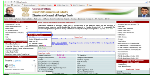 All about Import Export Code(IEC) registration