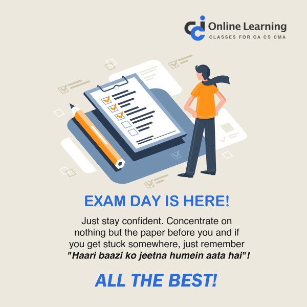 All The Best For Exam