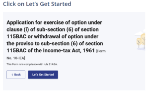 Form 10-IEA For AY 2025-26: Making the Right Choice - Tax Guide
