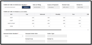 Form GST DRC-03A: Filing Process - Tax Guide