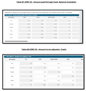 Form GST DRC-03A: Filing Process - Tax Guide