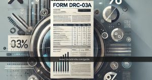 Form GST DRC-03A: Filing Process - Tax Guide