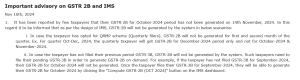 Invoice Management System: Key Scenarios for GSTR-2B Generation - Tax Guide
