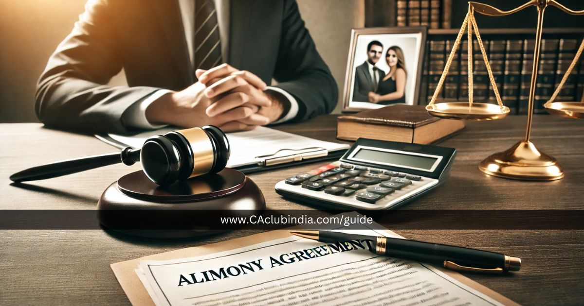 Alimony To Wife: Is It Taxable or Non Taxable? - Tax Guide