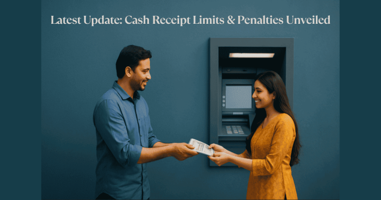 Cash Transactions Limit For The FY 2025-26: Latest Update - Tax Guide