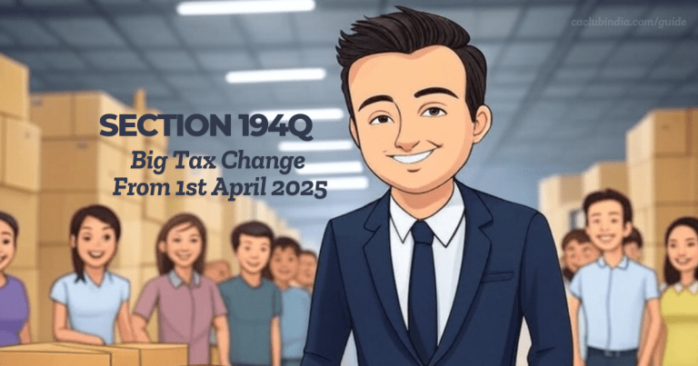 Section 194Q: Relief for Sellers from 1st April 2025 - Tax Guide