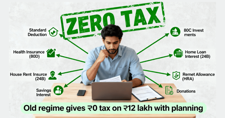 Zero Tax on ₹12 Lakh Income under Old Tax Regime: Secrets Revealed ...
