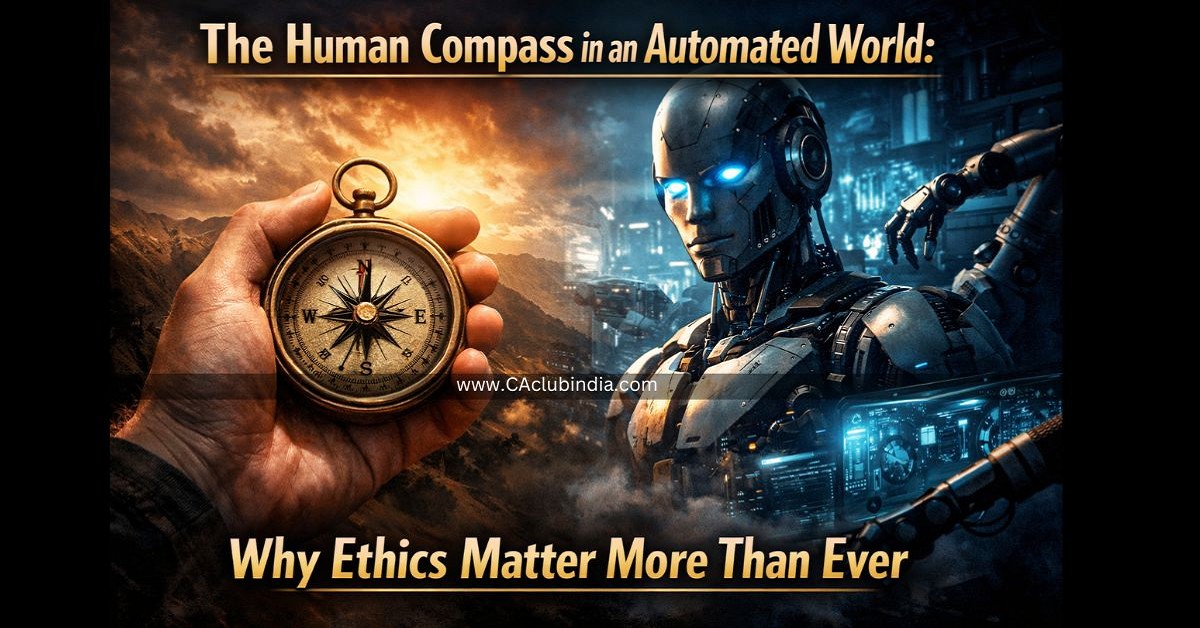 The Human Compass in an Automated World: Why Ethics Matter More Than Ever