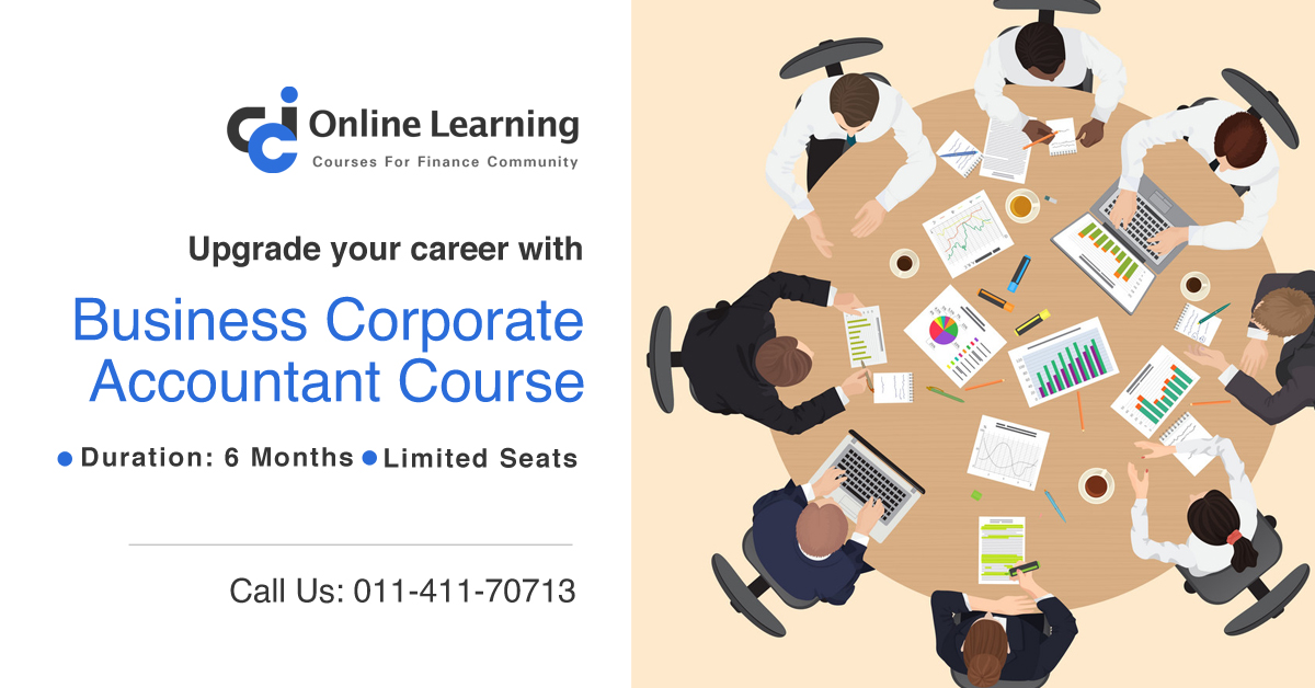 Business Corporate Accountant Course [Live Class]
