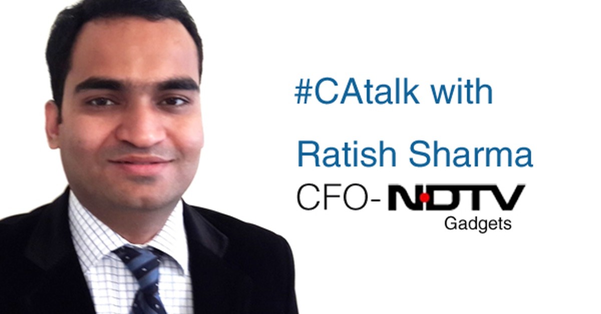 #CAtalk with Ratish Sharma CFO - NDTV.com